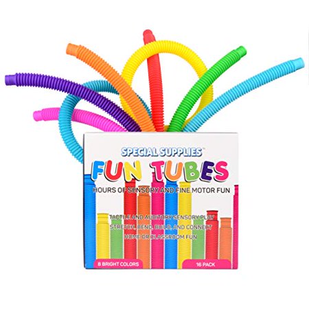Special Supplies 16-Pack Fun Pull Pop and Fun Tubes for Kids Stretch ...