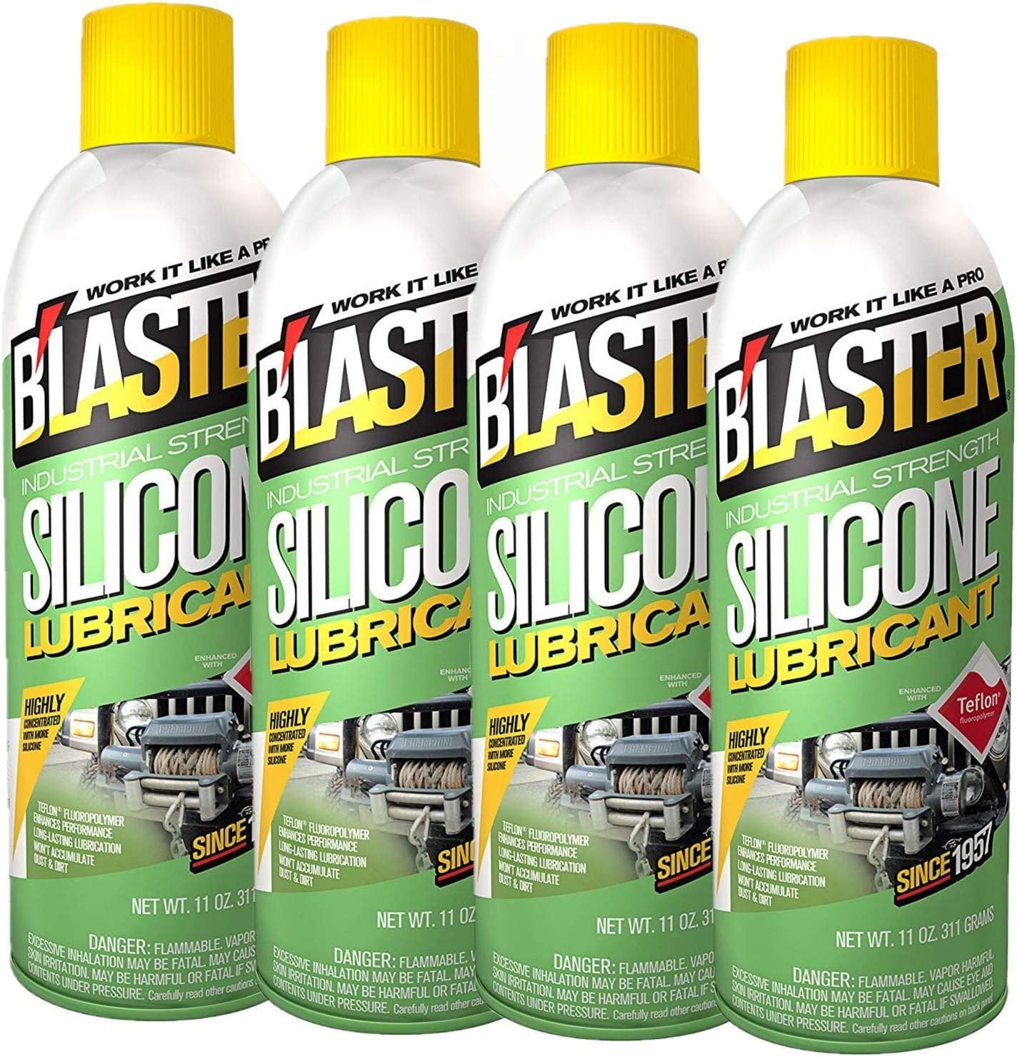 Blaster Silicone Lubricant 11 oz. Can Pack of 4 - Walmart.com