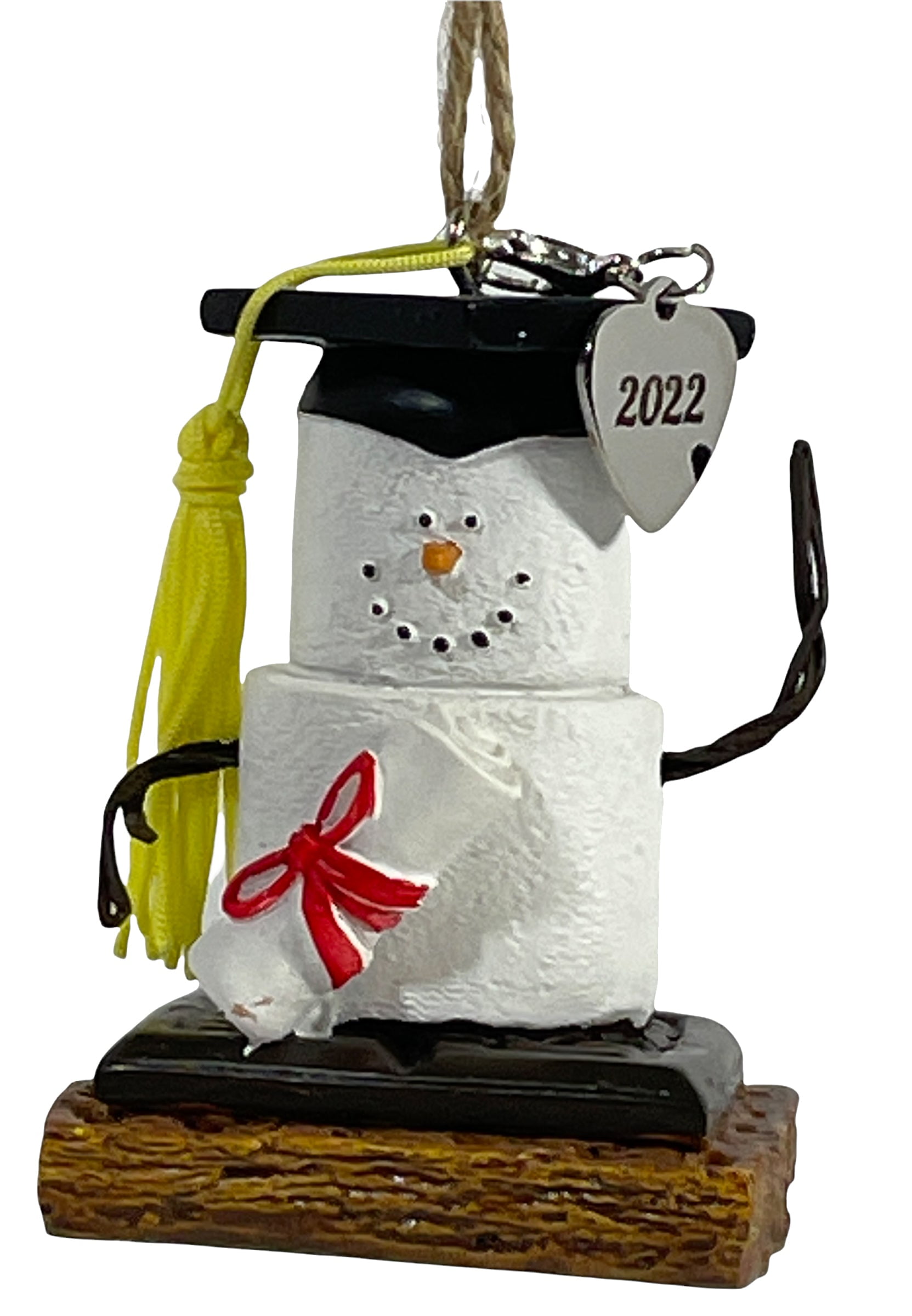 S'mores Marshmallow Graduation Ornament 2022 Dated Personalized by Ganz ...