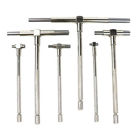 FanShow 5/16" To 6" Telescopic Gauge Set, 6-piece, T-gauge With Sleeve ...