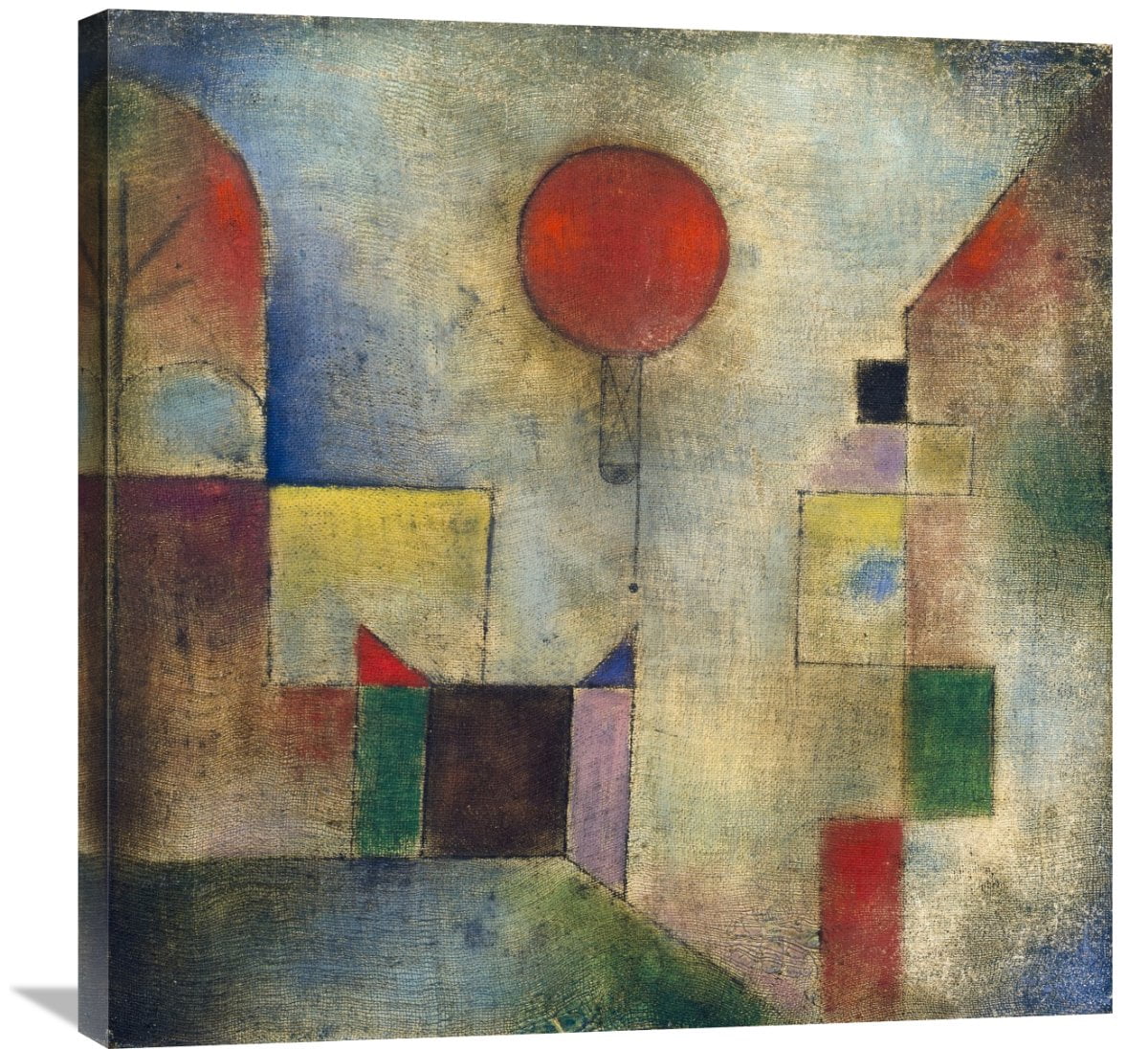 Global Gallery Paul Klee 'Red balloon' Canvas Wall Art - Walmart.com