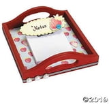 Free Shipping! Fun Express 12 Pieces DIY Mini Wood Trays, Unfinished ...