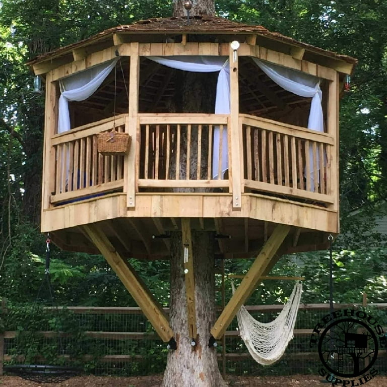8x8 Tree House Plans