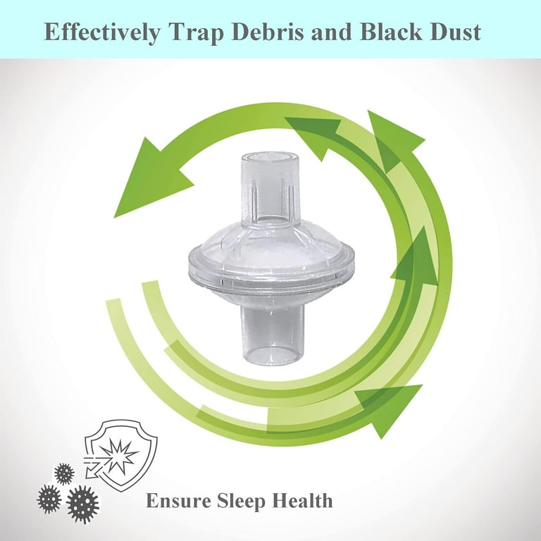 Cpap Filters Missyage Filters For Cpap Machine - 12 Pcs Fit Inline ...