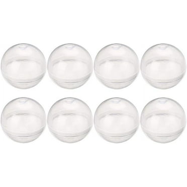 Masteelf 4pcs Clear Plastic Fillable Capsules For Gumball Machine Toys ...