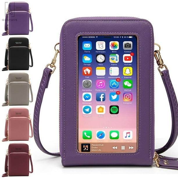 Gustave Touch Screen Cell Phone Purse Wallet Fashion Small PU Leather ...