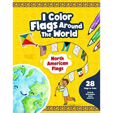 I Color Flags Around the World - North American Flags: Simplified ...