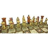 Medieval Times Crusades Arabian Vs Christian Chess Set W14" Mosaic ...