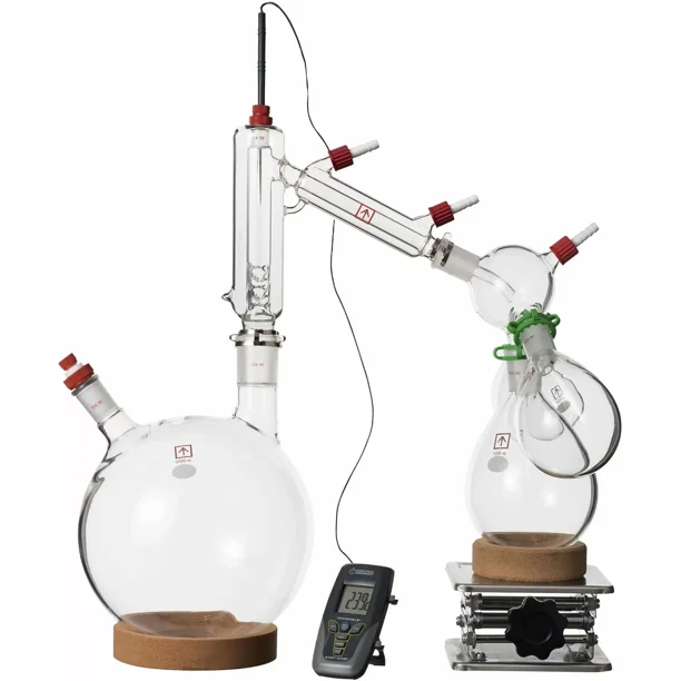 Across International 5L Short Path Distillation Kit With Multiple ...