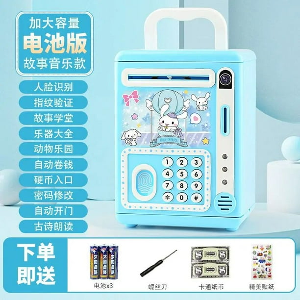 Pikachu Sanrio Cinnamoroll Kuromi hucha niños contraseña caja Kawaii ...