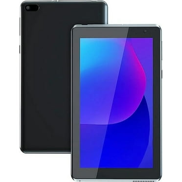 "onn. 7"" Android Tablet, 32GB, 2022 Model, 2.0 GHz Quad-Core, Charcoal ...