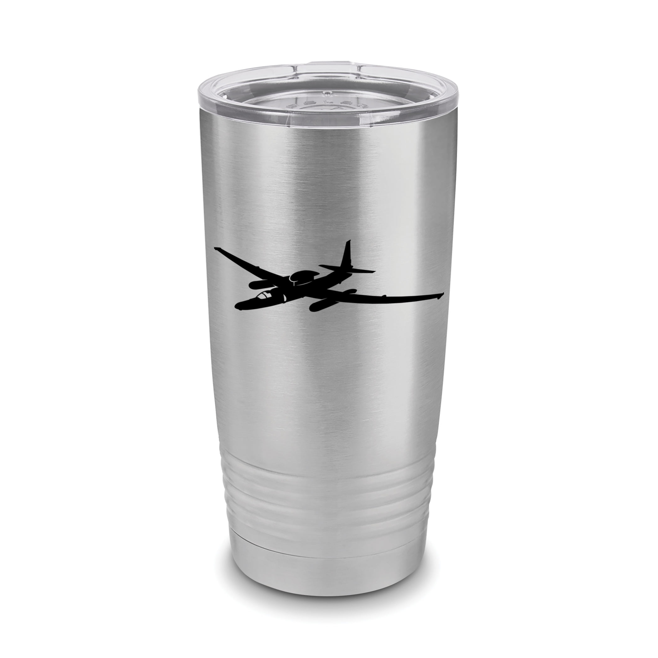 U-2 Dragon Lady Tumbler 20 oz - Laser Engraved w/ Clear Lid - Polar ...
