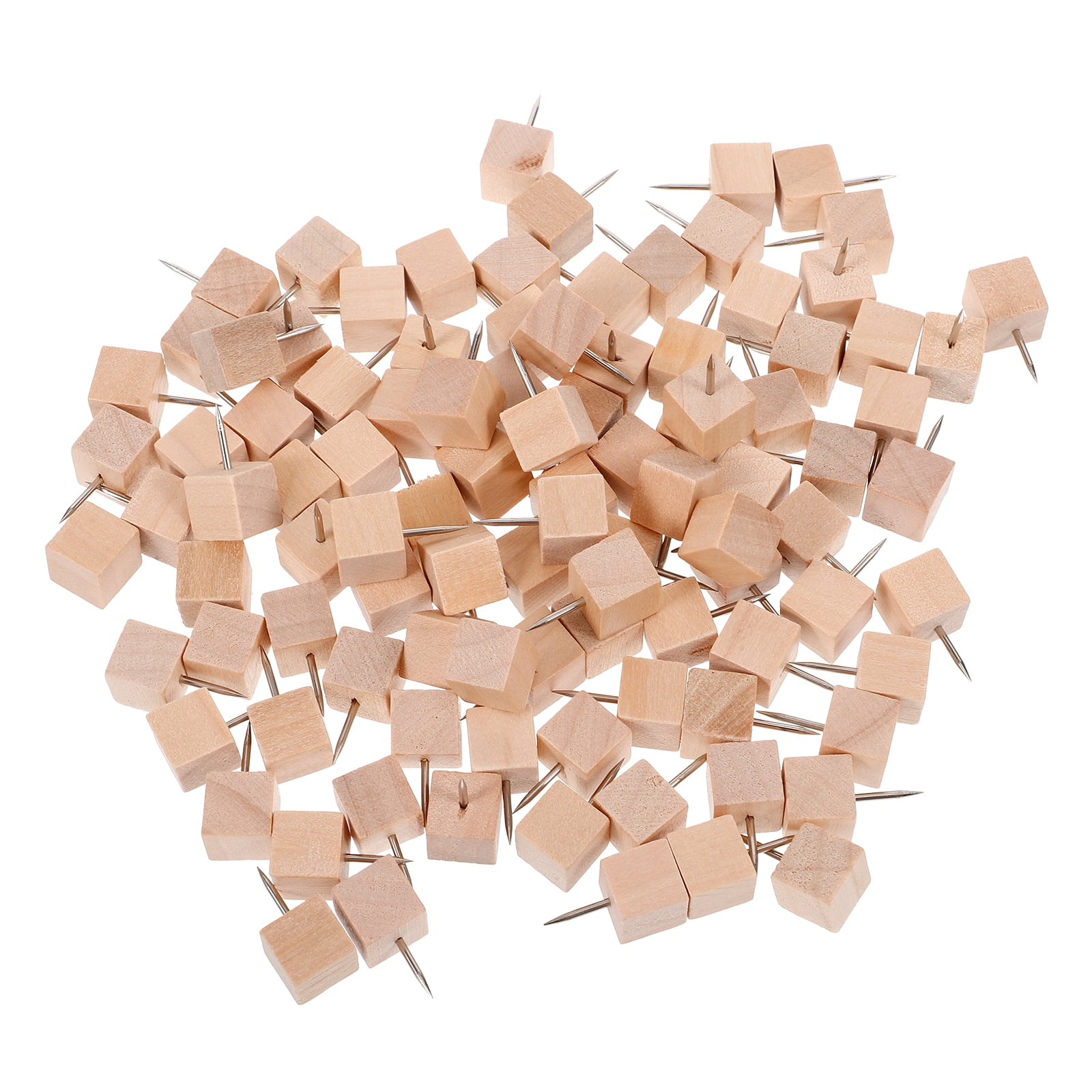Click here for Miangastore Wood Thumbtack Assorted Color 100pcs 0... prices