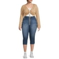 A3 Denim women's Plus Size Capris - Stretch Denim - 21 Inseam - Walmart.com