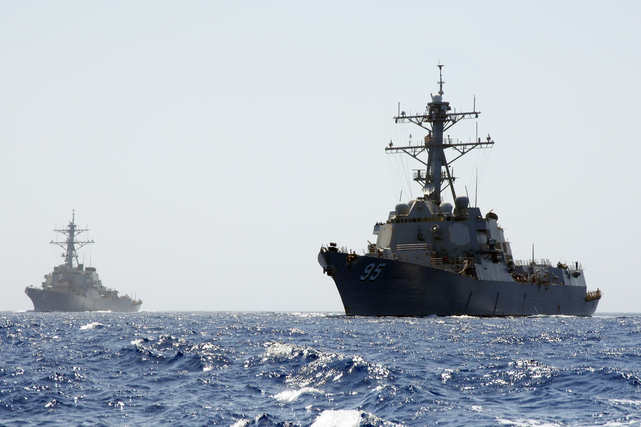 24x36 gallery poster, USS James E. Williams (DDG-95) and USS Arleigh ...