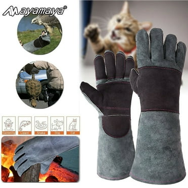 Cat Handling Protective Gloves - For Falconr, Dog, Hawk, Bird and ...