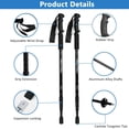 Ayamaya Foldable & Multi-Purpose Retractable Trekking Poles ...