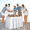 SUPER DEAL Party Ice Cooler Folding Table with 5L Bucket, Portable ...