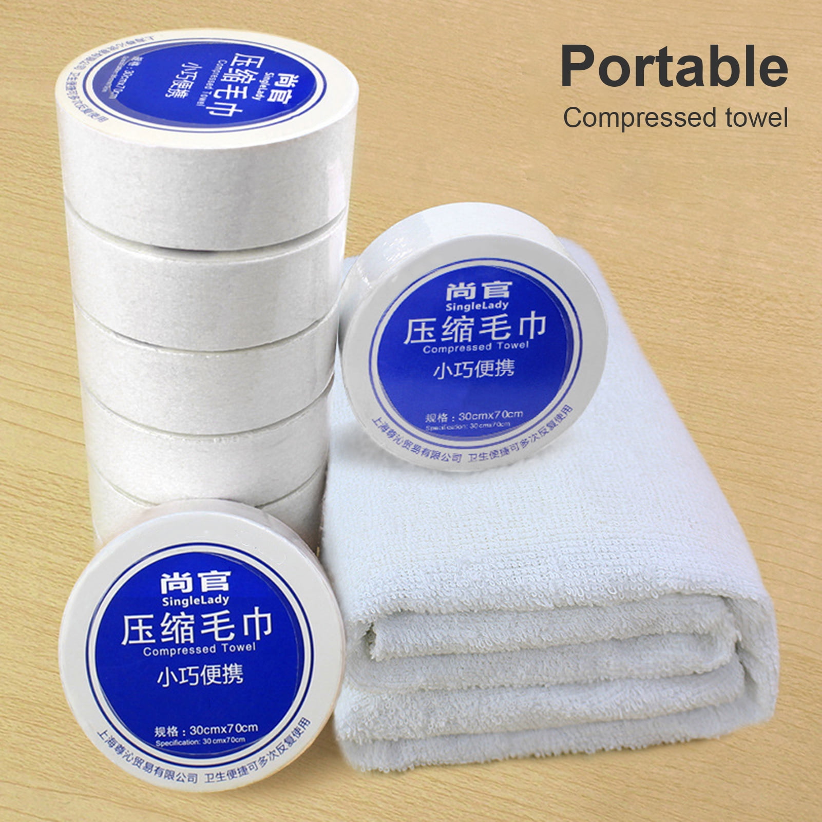 Cheers.US Compressed Towels Tablet Towels Coin Tissue for Travel ...