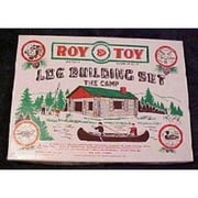 Roy Toy Log Building Set No. 3 The Camp