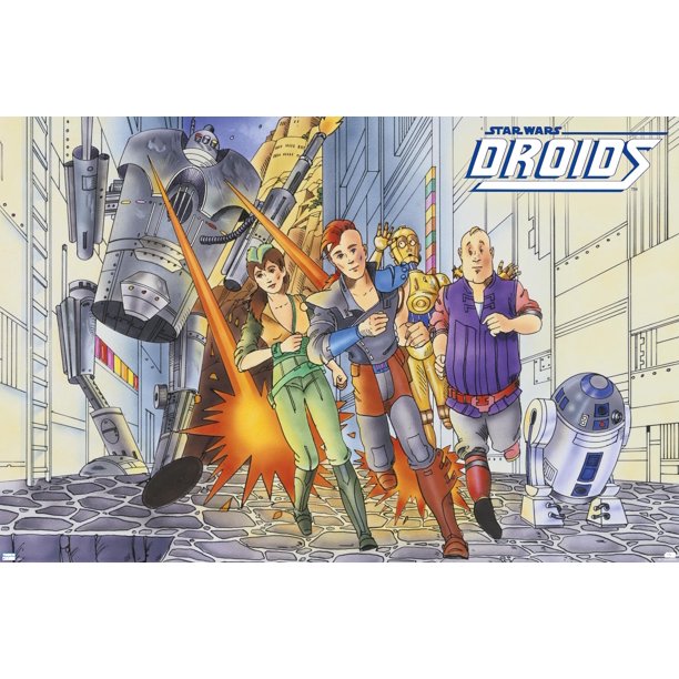 Star Wars: Droids - Action Wall Poster, 22.375" x 34" - Walmart.com