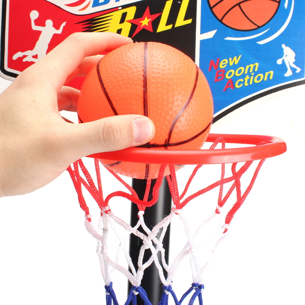 3 Types Adjustable Basketball Set Basketball Game System with ...