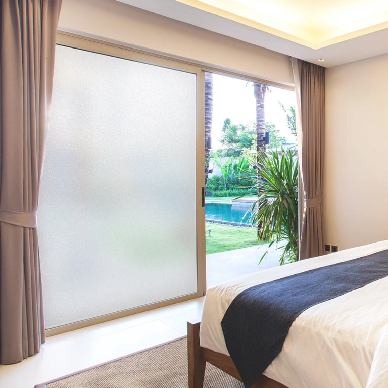 Frosted Window Film Walmart Window Privacy Film, Window Clings, 3D