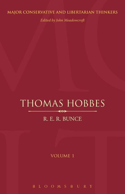 Major Conservative and Libertarian Thinkers: Thomas Hobbes (Paperback ...