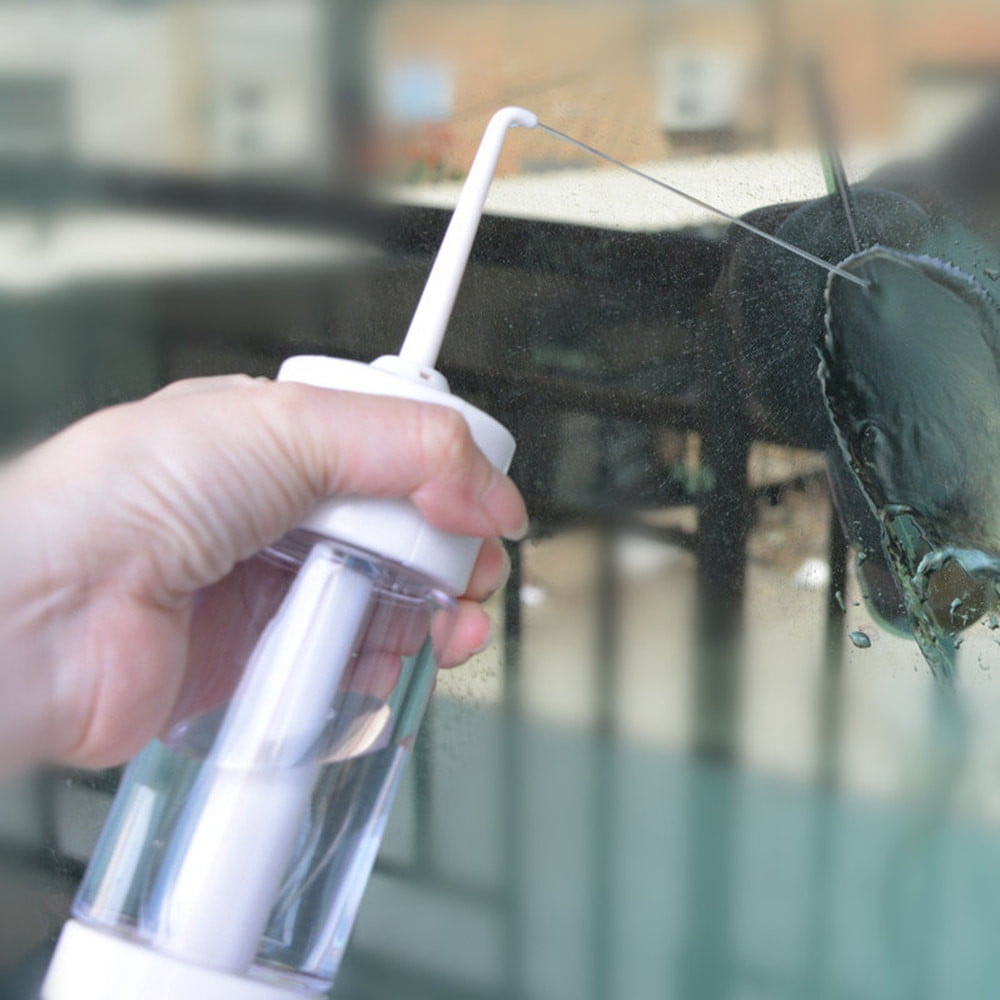 Kuluzego NEW Oral Irrigator Flosser Teeth Cleaner Floss Air Power ...