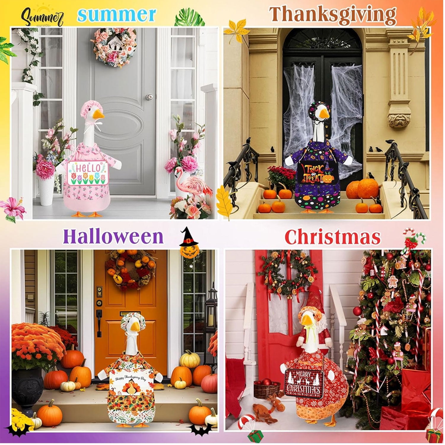 Click here for Jaskfly Holiday Seasonal Goose Outfits 2026 Big Wh... prices