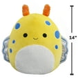 Squishmallows Original 14 inch Ripply the Yellow Spotted Sea Slug ...