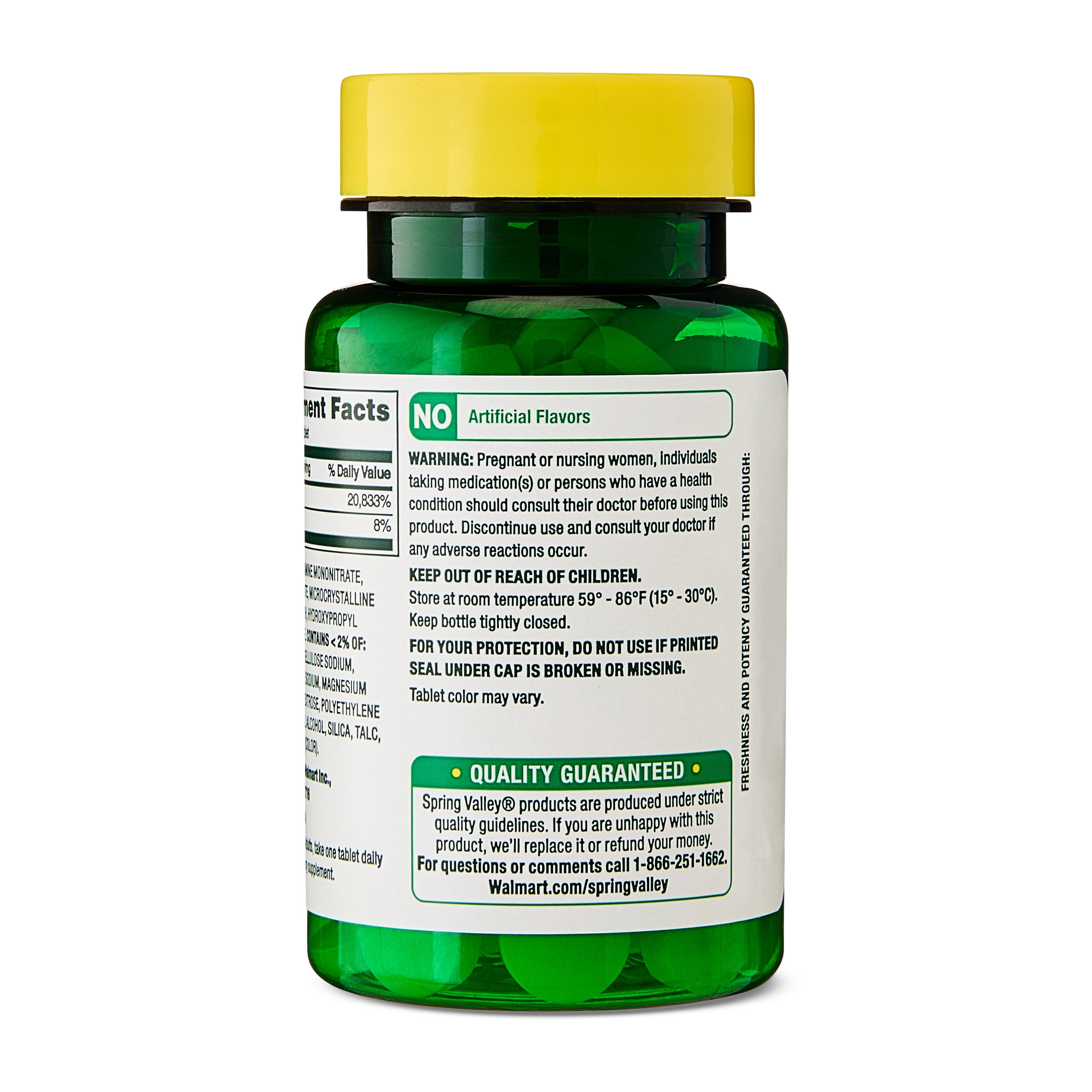 Spring Valley Vitamin B1 Supplement Tablets for Nepal | Ubuy