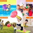 Marbleized Inflatable Playground Ball – 9-Inch Bouncy Ball for Indoor ...