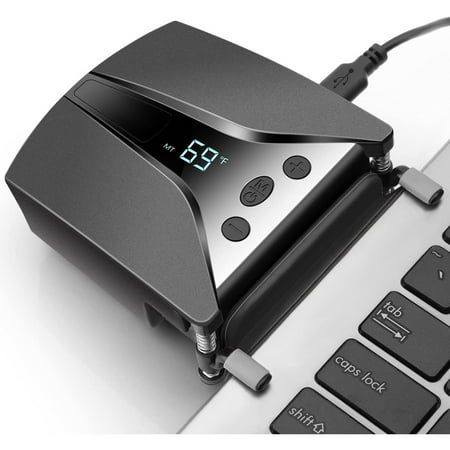 Laptop Cooling Pad, Laptop Cooler with Temperature Display, Rapid ...