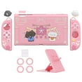 PlayVital Cherry Blossom Cat Case for Nintendo Switch 2 - Pink Silicone ...