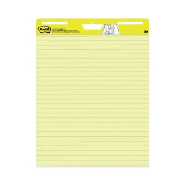Post-it Super Sticky Large Flip Chart Paper, Self-Stick Easel Pads ...