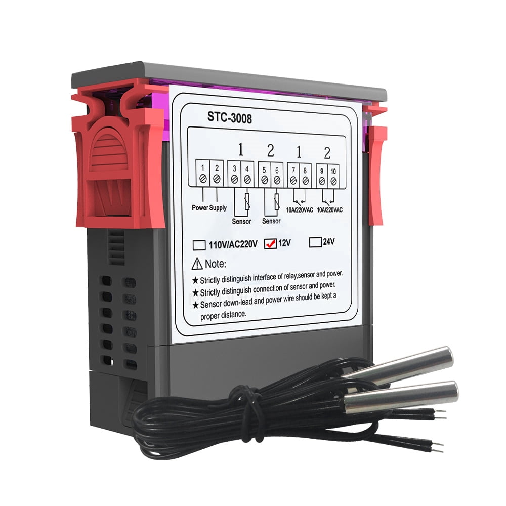 Business, Office & Industrial Business DIN Dual Temperature Controller ...