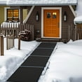 Costway 2 PCS 30" x 30" Heated Snow Melting Mat with 3 in/h Speed Non ...