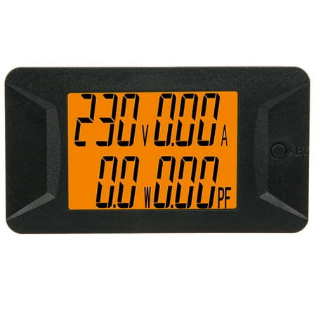 AC Digital Meter, Embedded Installation Current Voltage Meter Simple ...