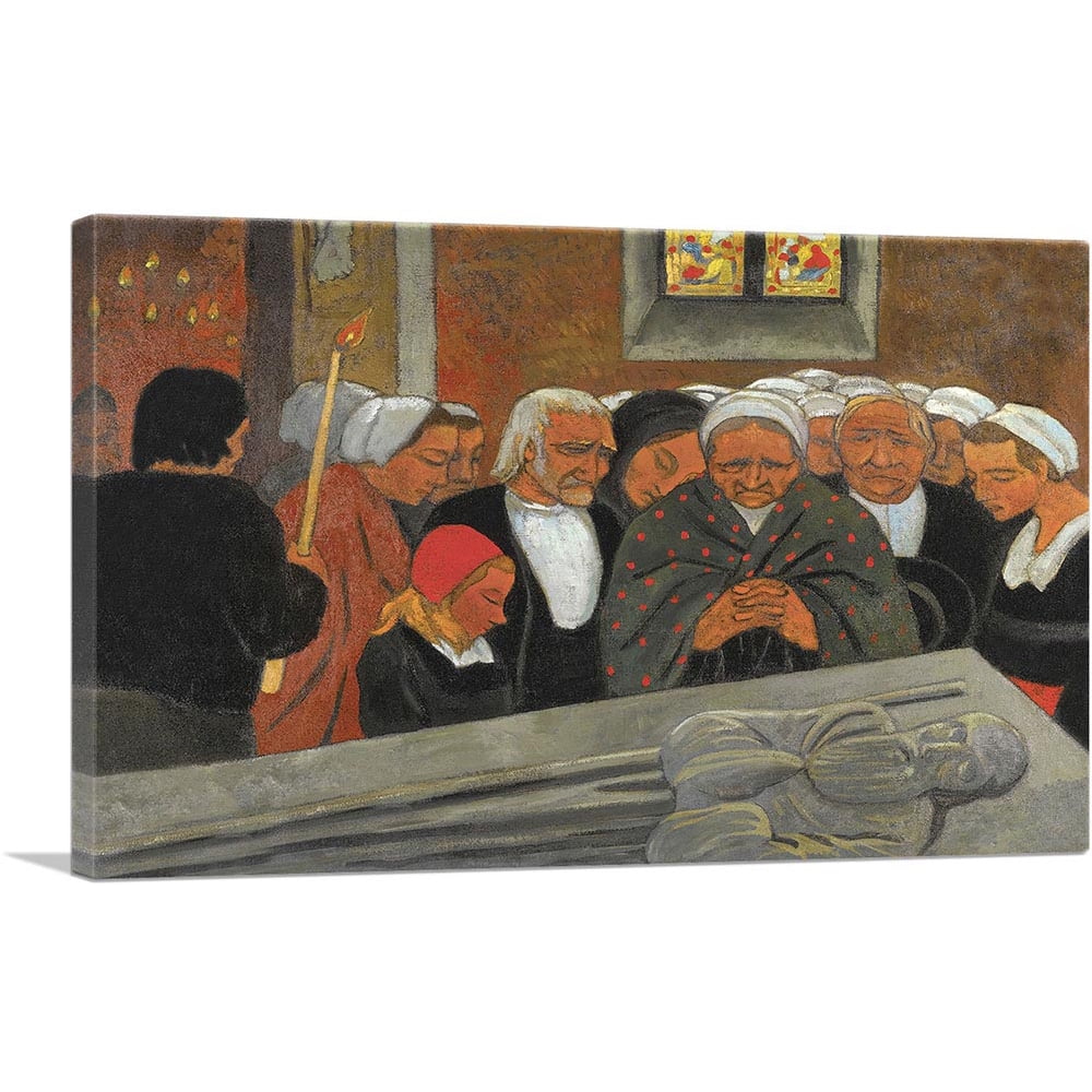 ARTCANVAS Prayer To Saint Herbot Or The Pardon 1893 Canvas Art Print by ...