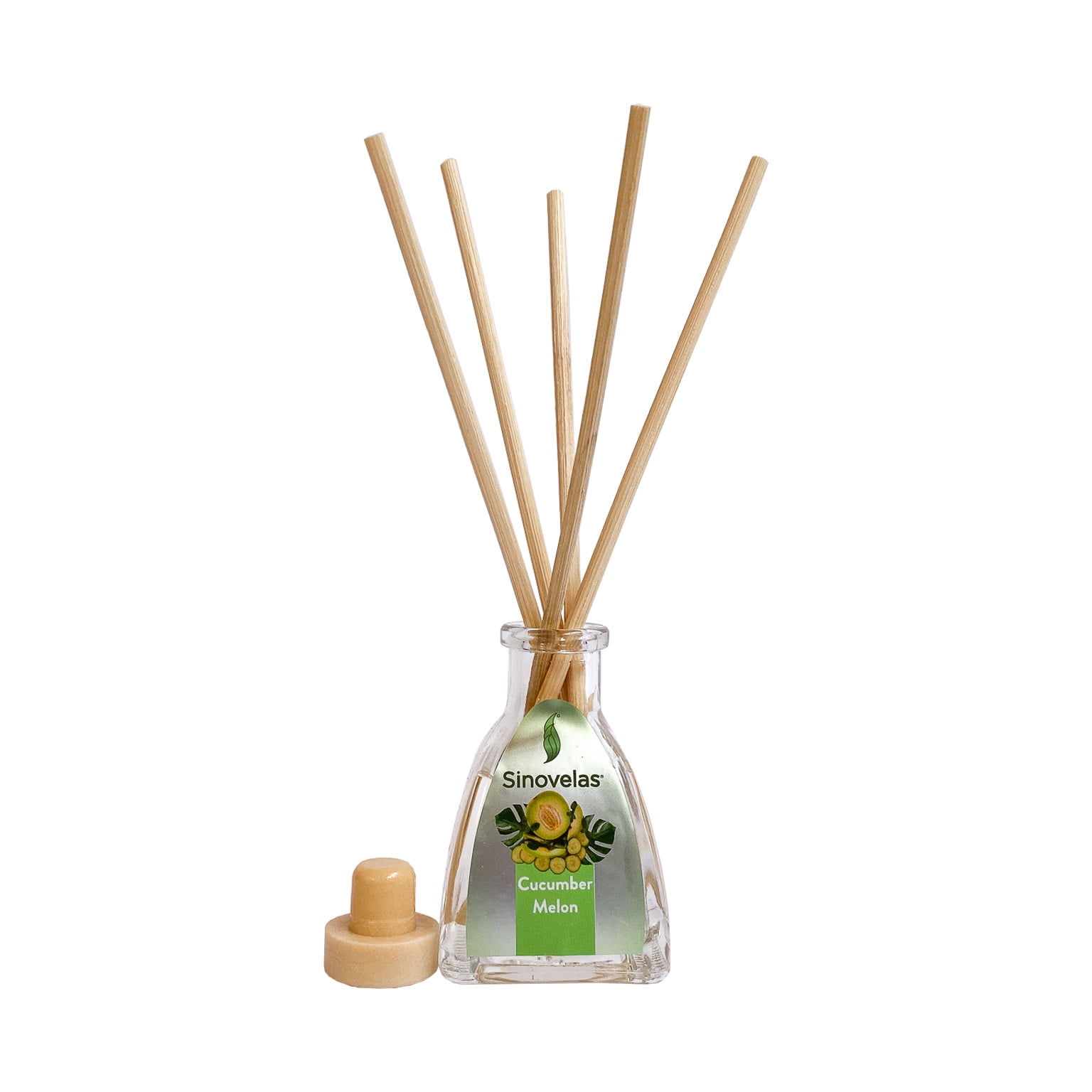 Difusor ecológico Cucumber Melon set de 3 aromatizante Sinovelas Sinofragance Reed Diffuser, 30 ...