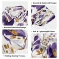 Boys Button-Down Shirt Short Sleeve Shirt Tops for 5-6Y Purple and Gold ...