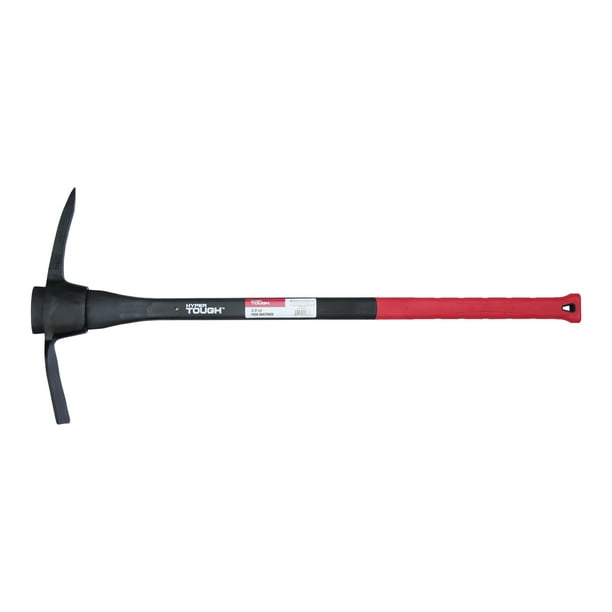 Hyper Tough 2.5 lb Pick Mattock with Double Injection Fiberglass 35 ...