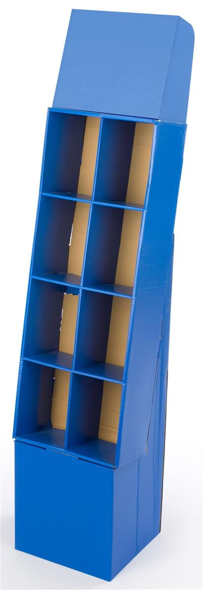 Free-Standing 8-Pocket DVD/Blu-ray Point of Purchase Display Stand ...