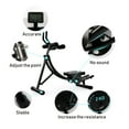 EURO SAKURA Fitness AB Machine: Height Adjustable, Foldable Full ...