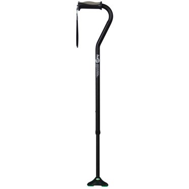 Hugo Adjustable Quad Cane for Right or Left Hand Use, Rose, Small Base ...