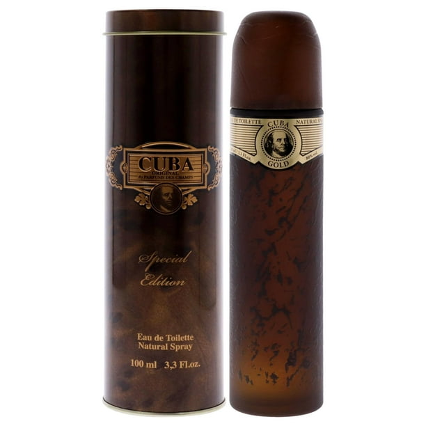 Perfume Cuba Gold Edición Especial Eau de Toilette para hombre, 100 ml ...