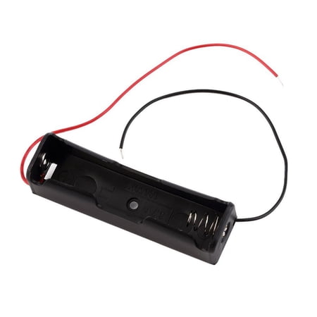 One 18650 Battery Holder With Line 18650 Battery Box Single Section 3 ...