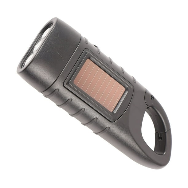 Hand Crank Rechargeable Flashlight,Hand Crank Solar Powered Solar ...