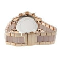 Michael Kors Women's Ritz Rose Gold-Tone Chronograph Watch MK6307 ...